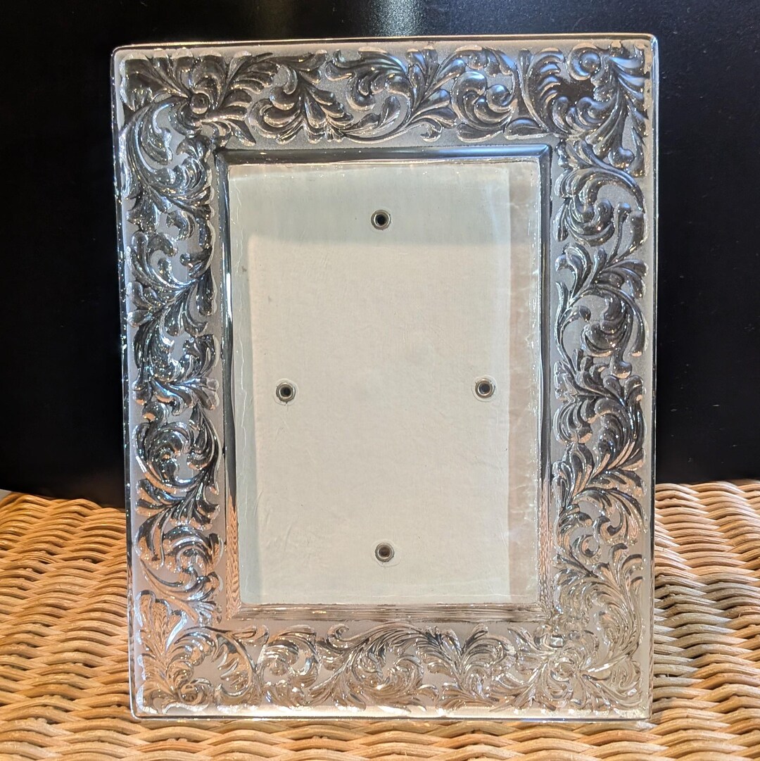 Crystal Cut Glass Frame - Etsy
