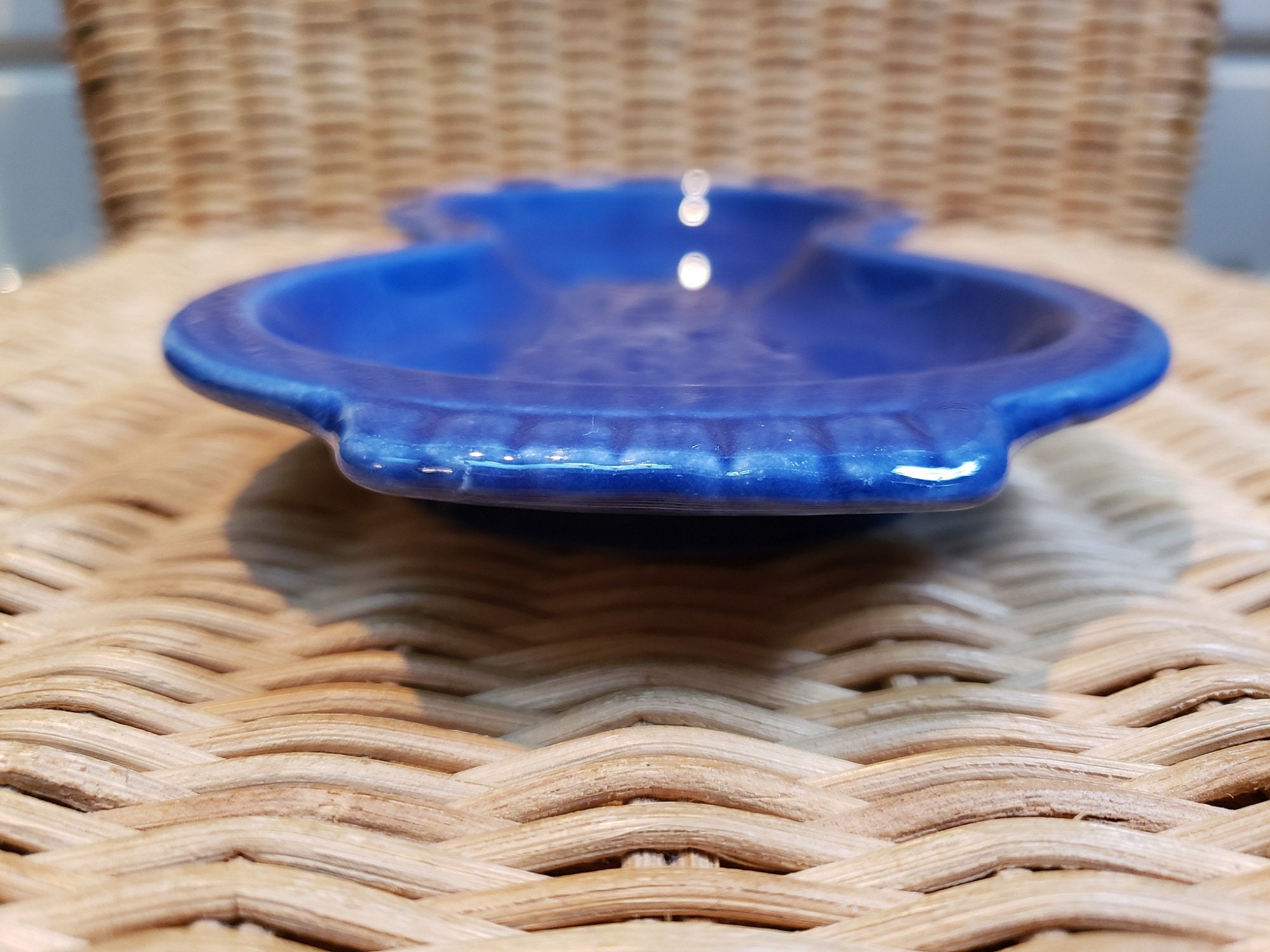 Original Fiesta Cobalt Blue Figure Eight Tray From Promo Set - Etsy