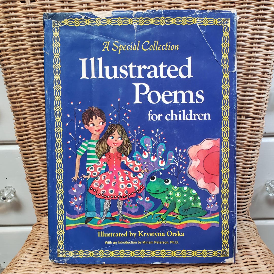 1973 A Special Collection Illustrated Poems for Children Hard Cover - Etsy