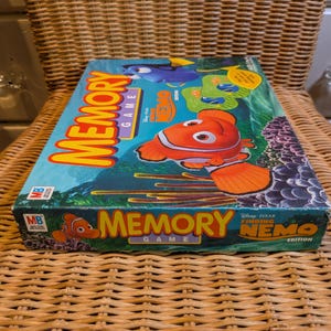 2003 Disney Pixar Finding Nemo Edition Memory Game - Etsy