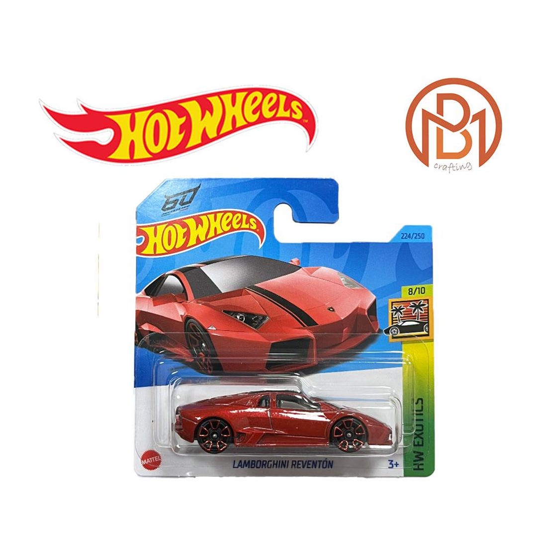 Hot Wheels Lamborghini Reventon Red HW Exotics 2023, HKH94 New, 1:64 ...