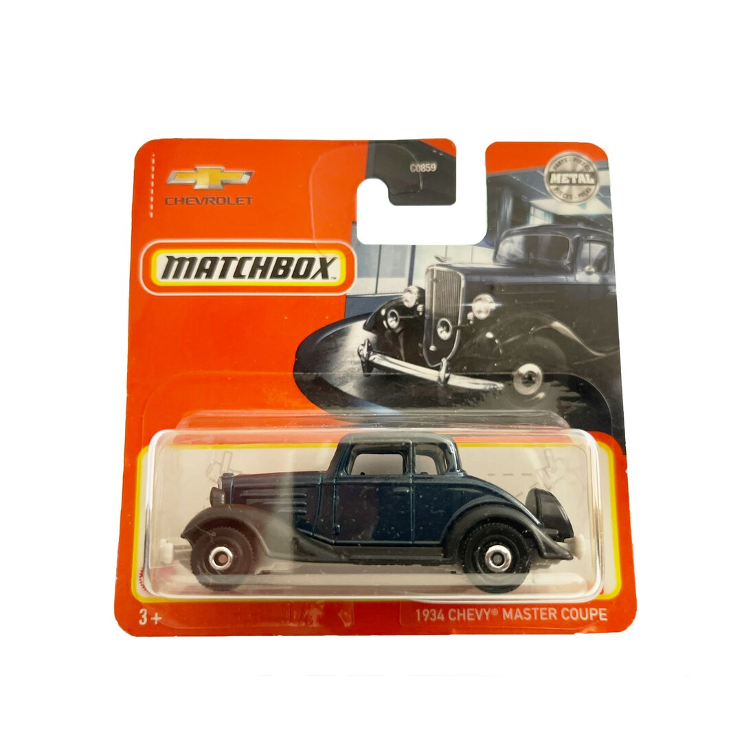 Matchbox 1934 Chevy Master Coupe, Chevrolet Car Toy, Matchbox Cars ...
