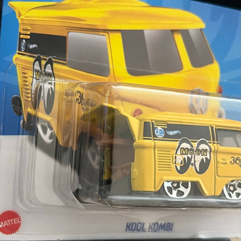 Hot Wheels Yellow Kool Kombi: Surf's up Diecast Car - Etsy
