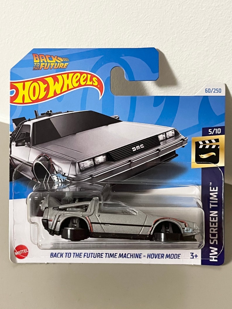 Hot Wheels Delorean Time Machine, Back to the Future Movie Time Machine ...