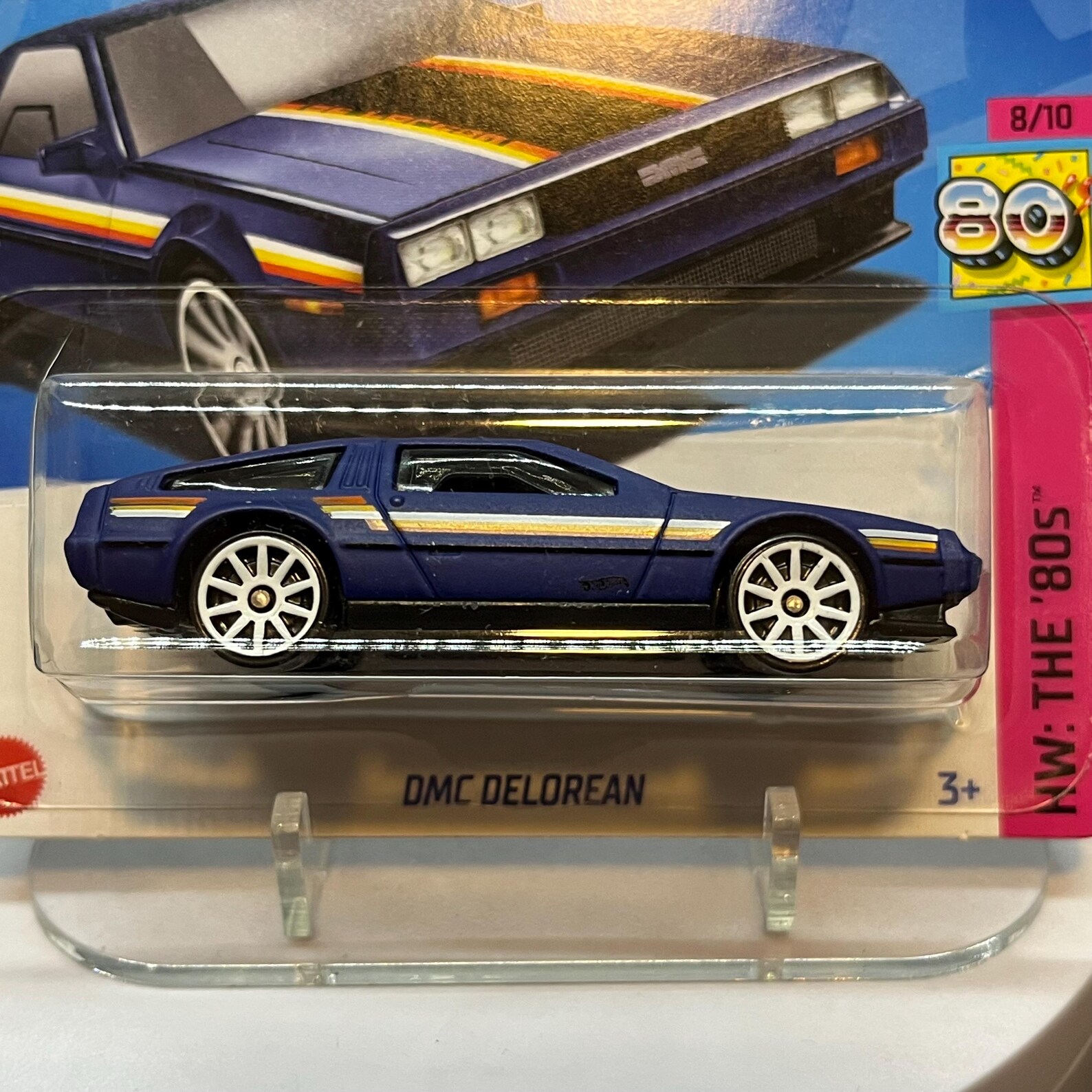 DMC Delorean, Hotwheels DMC Delorean, 1:64 Scale, Back to the Future ...