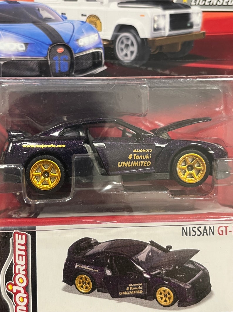 Nissan GTR R35 Majorette Deluxe Cars 1:64 Scale Rare - Etsy