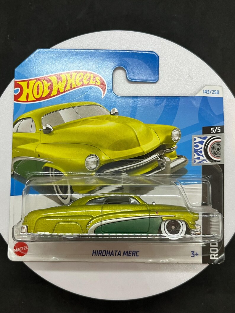 Hot Wheels Custom Hirohata Merc | Classic Lead Sled Diecast Car ...
