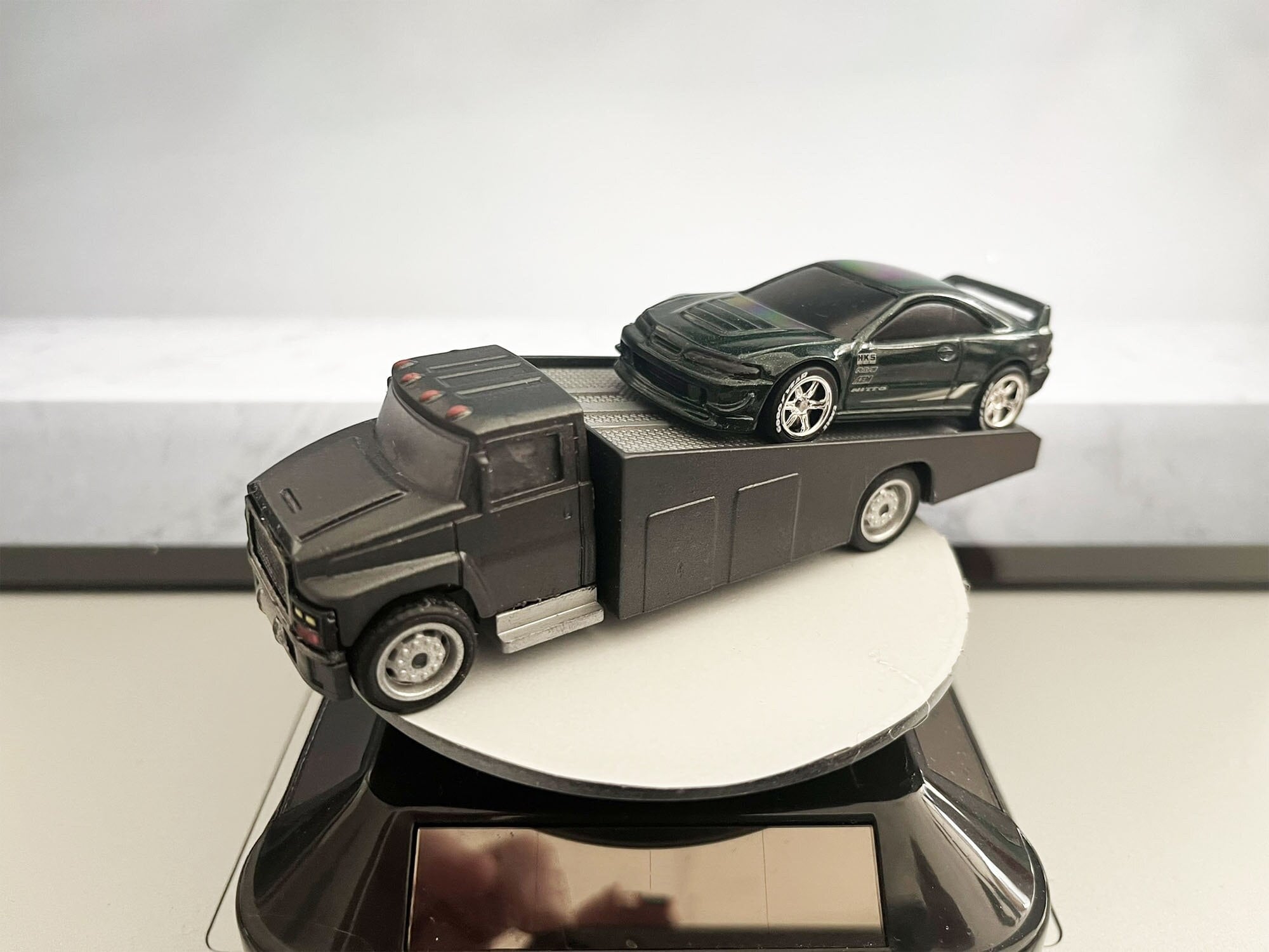 Custom Car Hauler 1:64 Scale, Hauler Car for Hotwheels, Car Hauler 1 64 ...