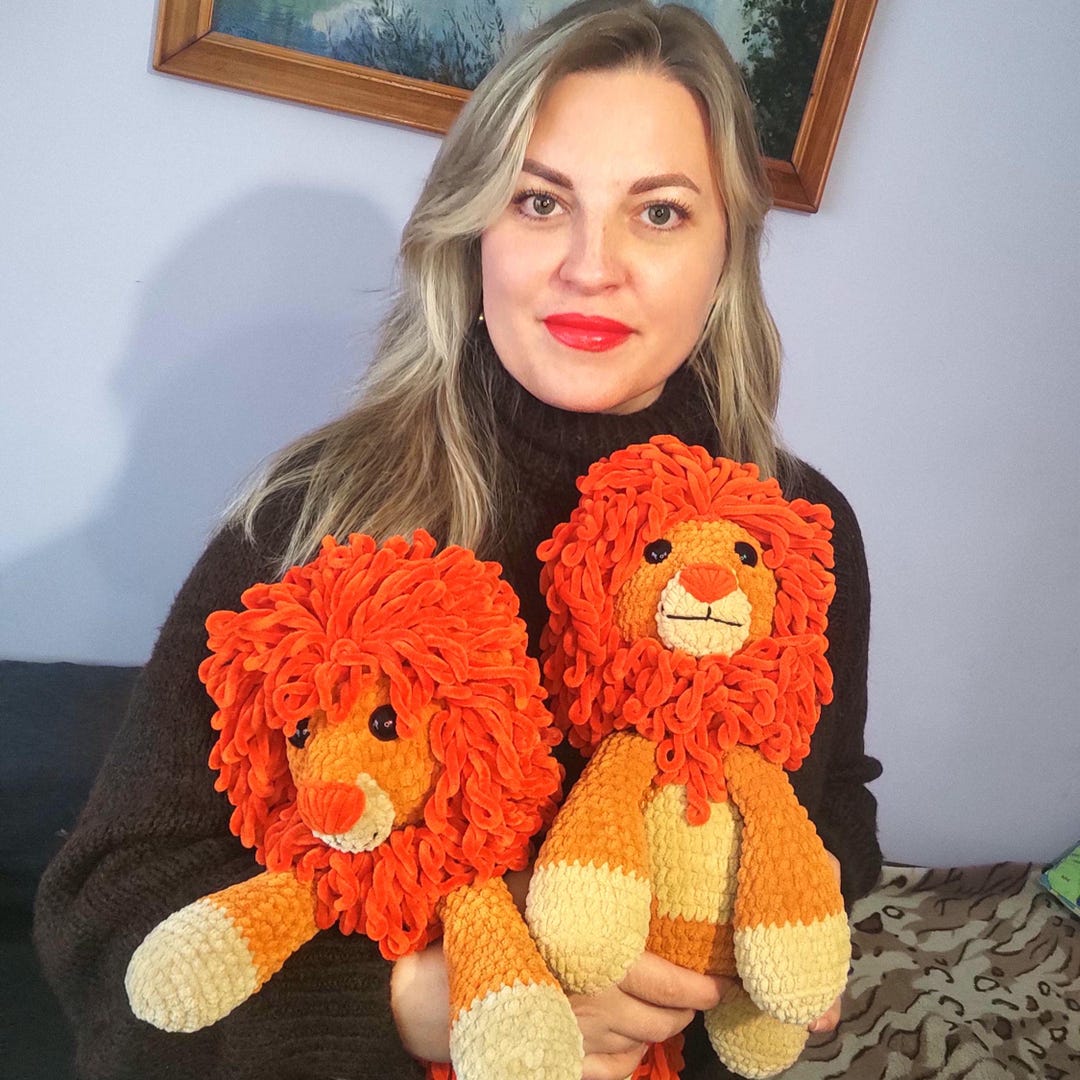 Simba Lion Stuffed Animal Toy, New Baby Gifts, Lion King Plush, Lion ...