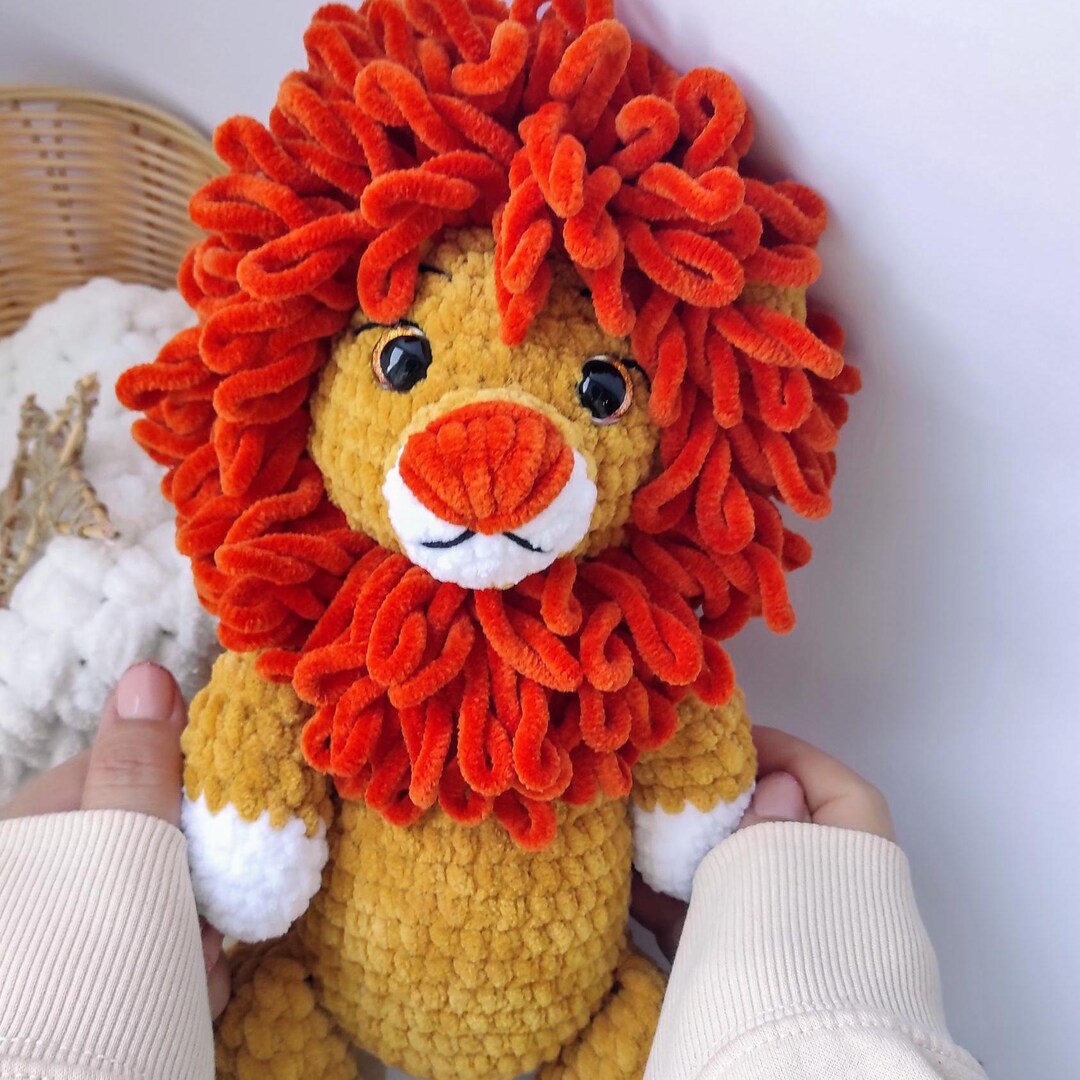Lion Stuffed Toy, New Baby Gift, Lion King-inspired, Zodiac Lion Gift ...