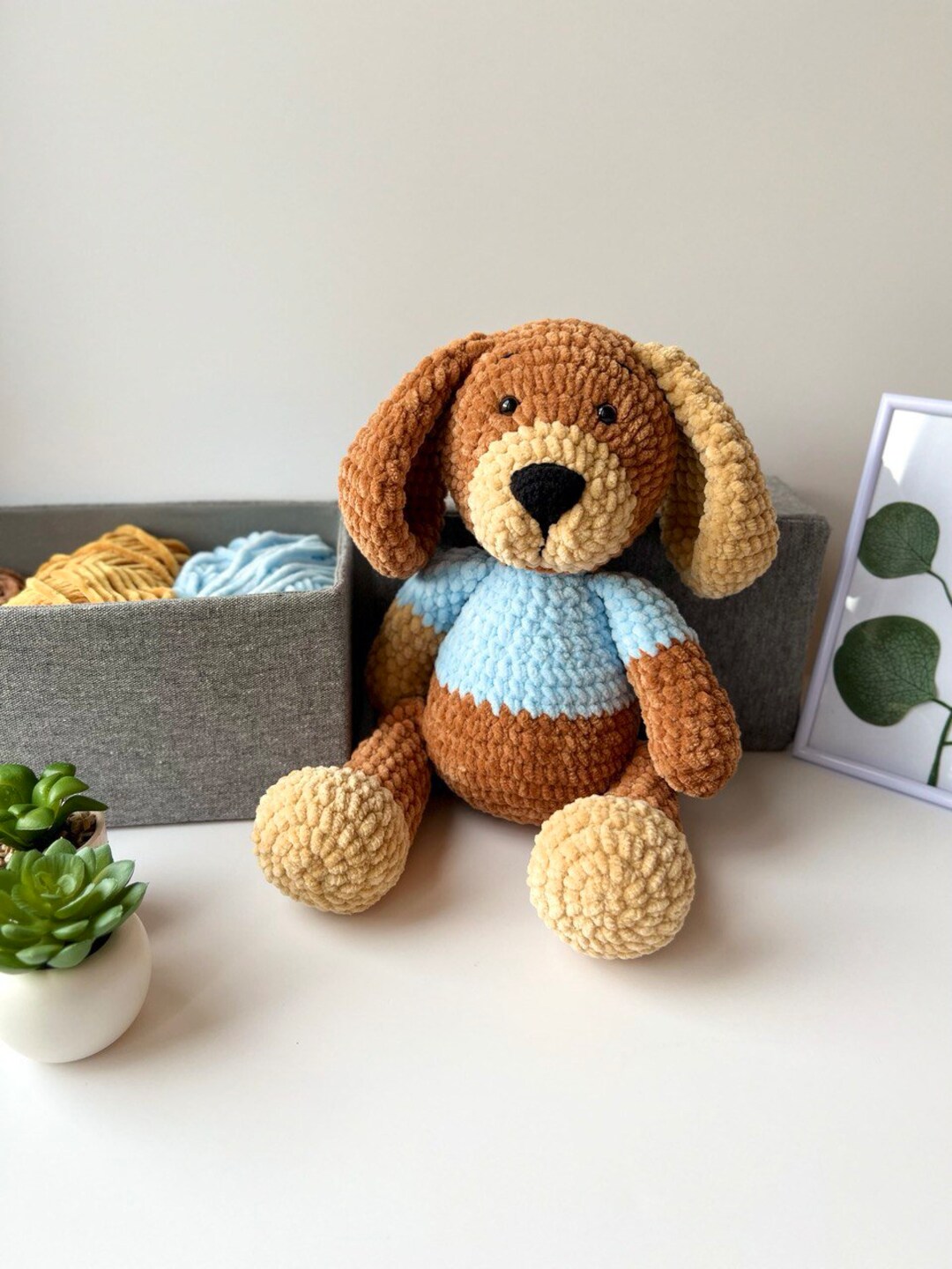 Best Gift Stuffed Dog Cute Plush Animals Baby Toys for - Etsy