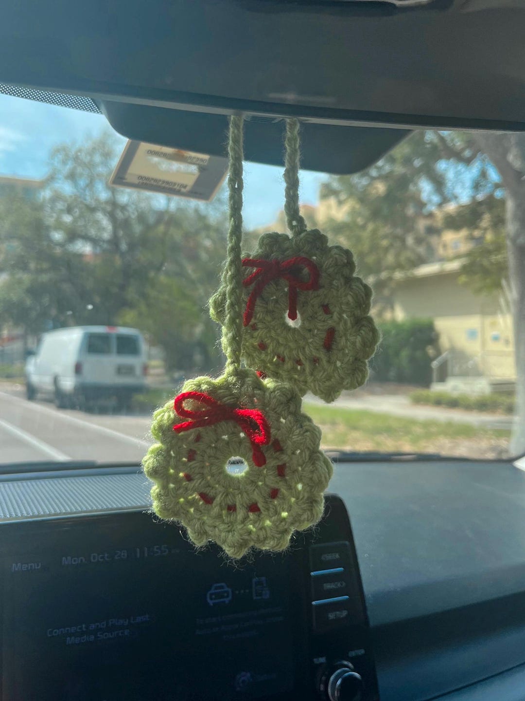 Christmas Car Accessory Christmas Car Decor Winter Car Accessory ...