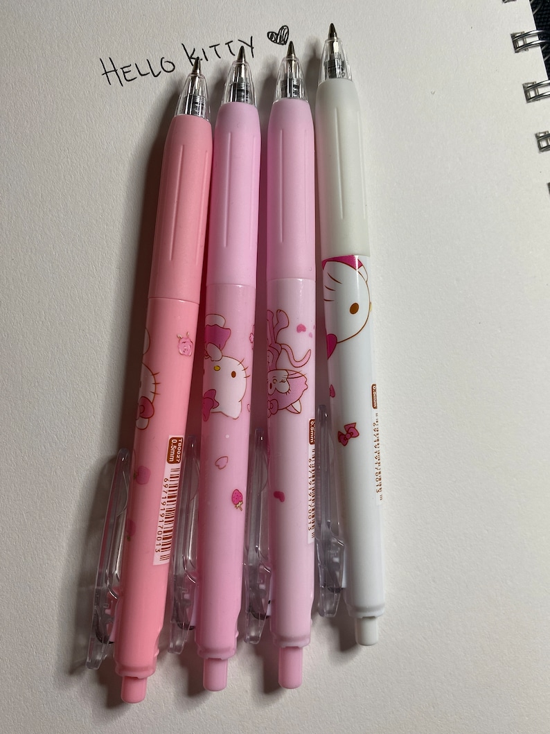 Hello Kitty Pen Pack - Etsy