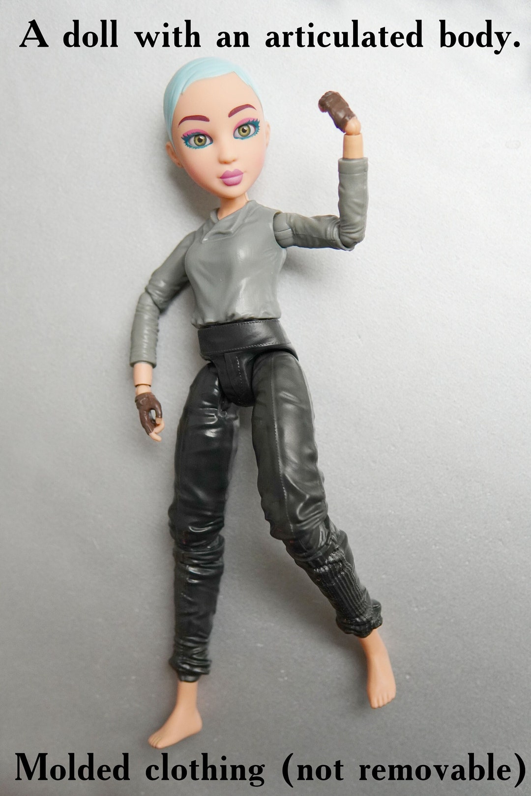 OOAK Fashion Doll for Children With Static and Articulated - Etsy