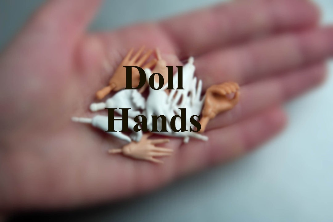 Сustom Modified Fashion Dolls Hands, Separated Fingers With Rings Doll ...