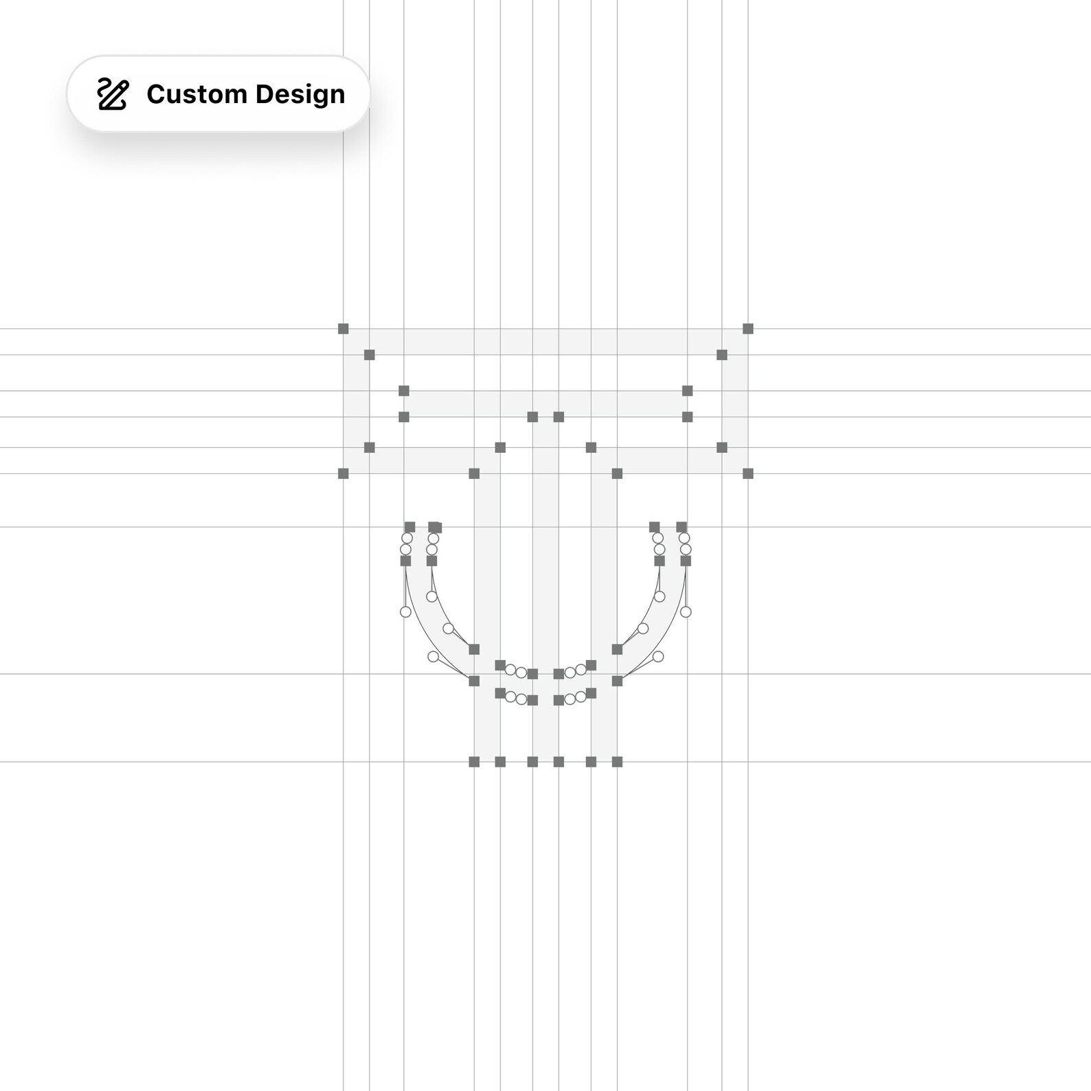 Elegant T Monogram Logo Design Personalized Custom Initials Fashion ...