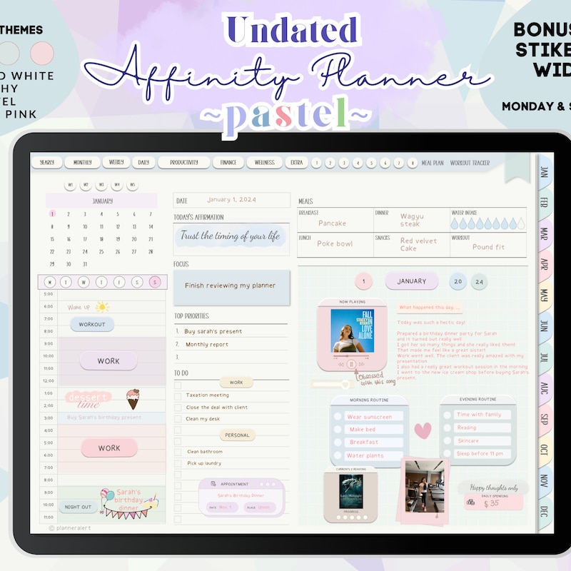 Goodnotes Planner - Etsy