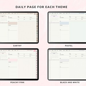Undated Pink Digital Planner, iPad Planner, 2025 Goodnotes Planner ...