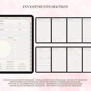 Money Planner - Digital Budget Planner - Savings Planner - Pink Budget ...