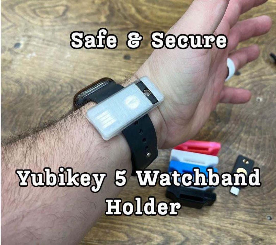 Yubikey / Yubikey 5 Security Key Watchband Holder - Etsy
