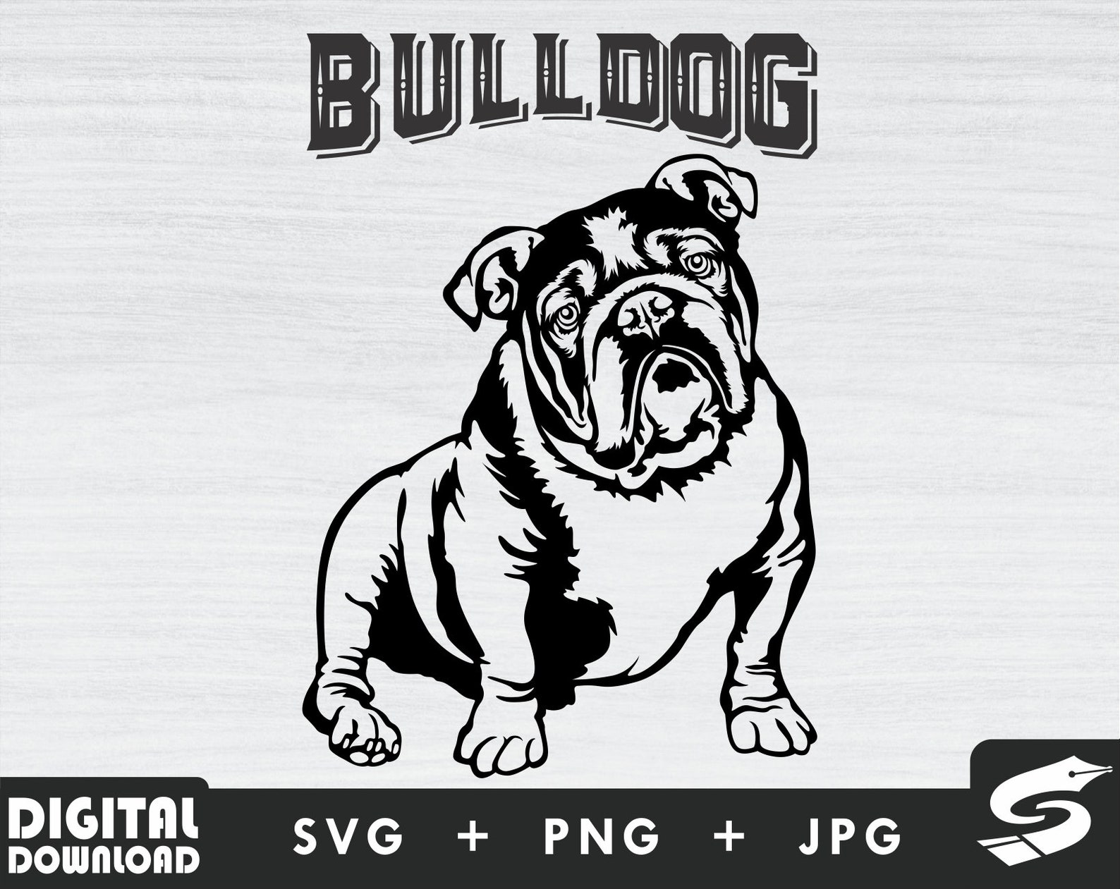 Bulldog Svg, Bulldogs Svg, Dog Svg, Bulldog Vector, for Dog Lovers - Etsy