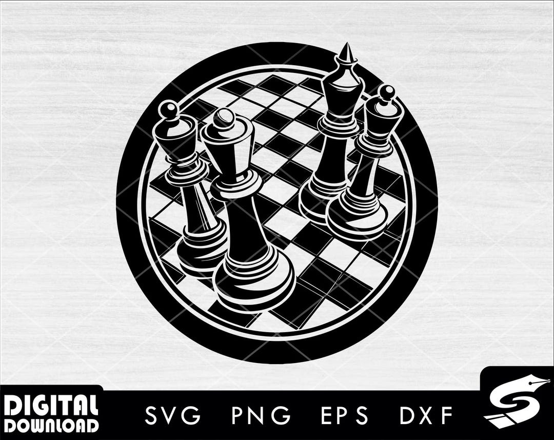 Cool Chess 2 SVG, Chess Svg, Sports Svg - Instant Download-digtal Files ...
