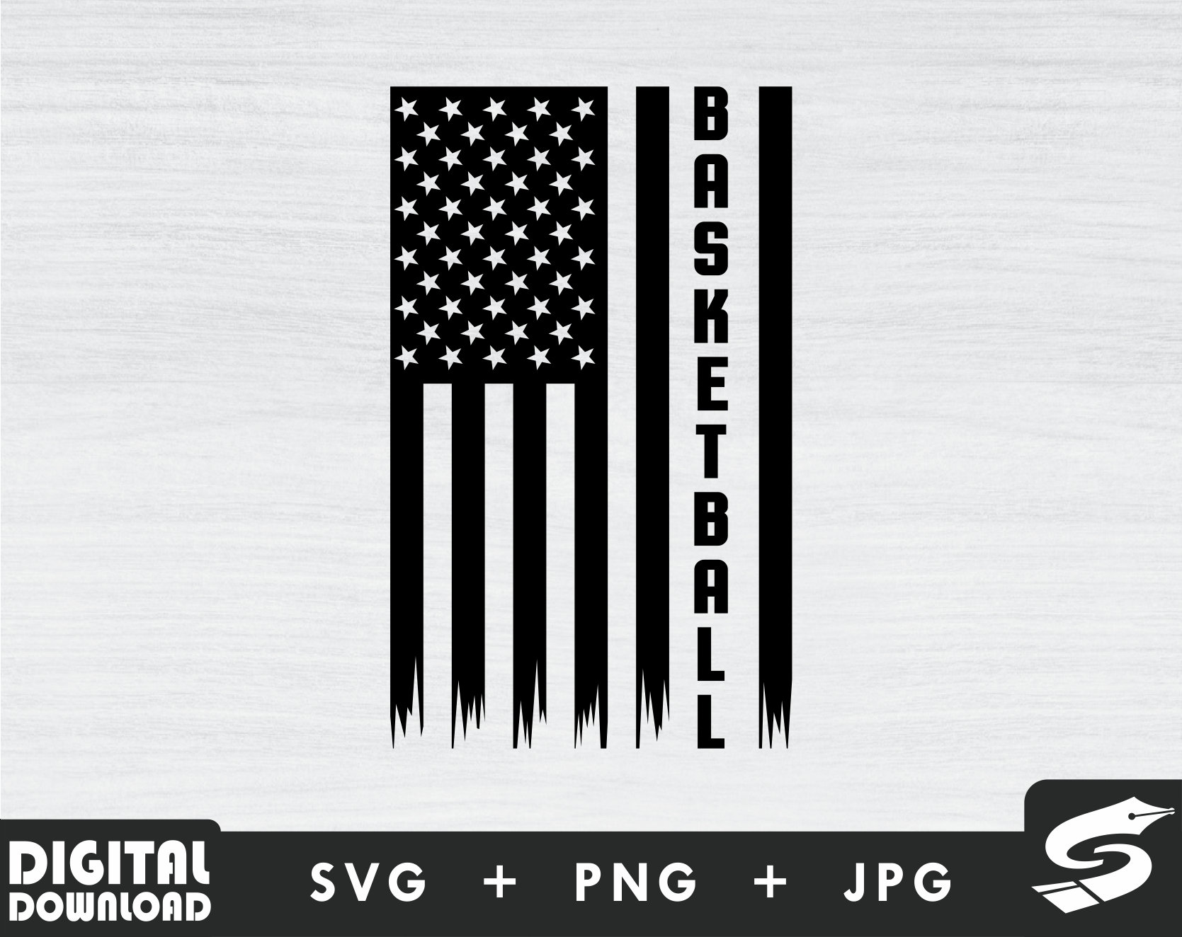 Basketball Flag Svg, Basketball Svg, Basketball Mom Svg, Basketball ...