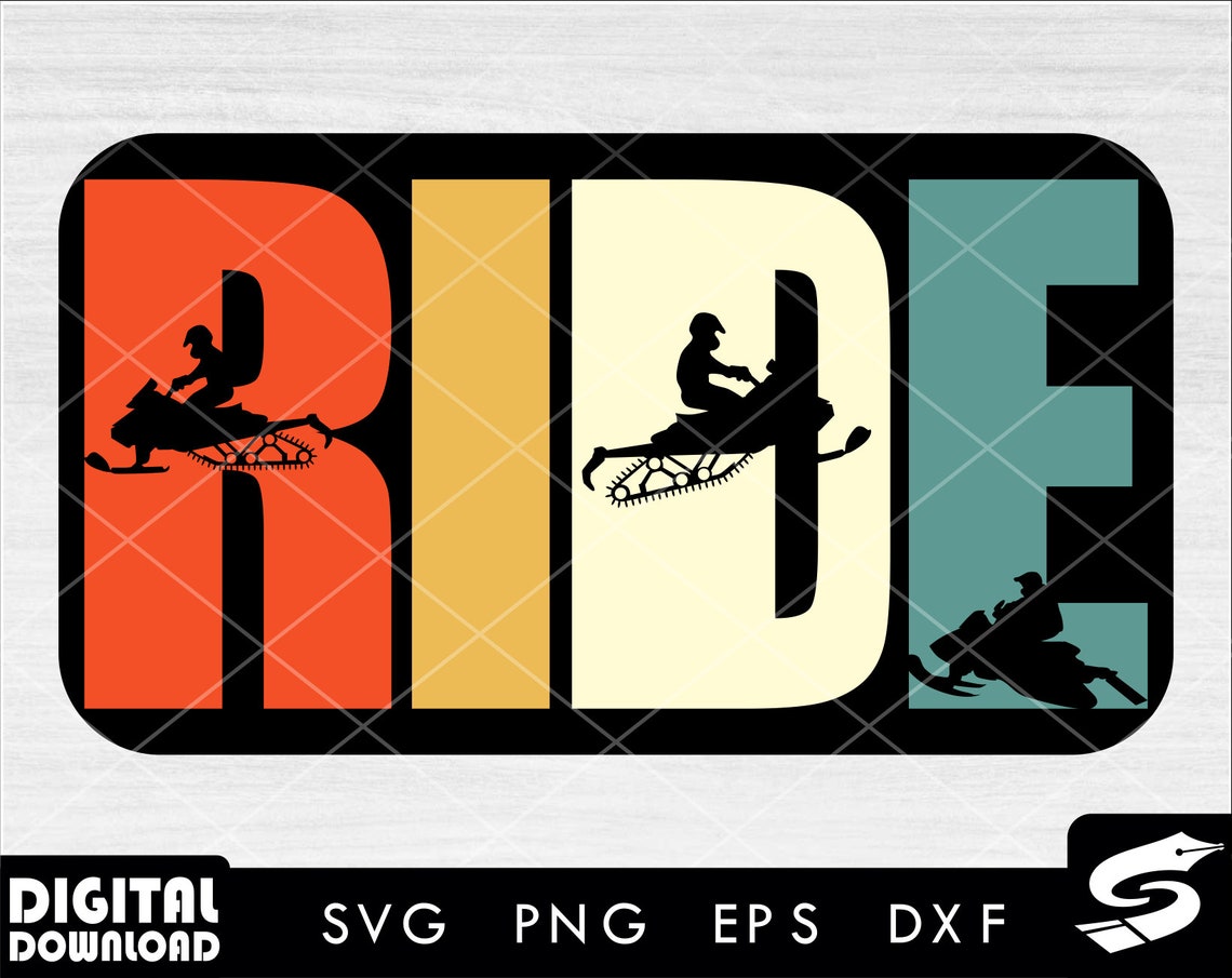 Snowmobile Ride Svg, Snow Mobile Svg, Snowmobile Rider Svg, Winter ...