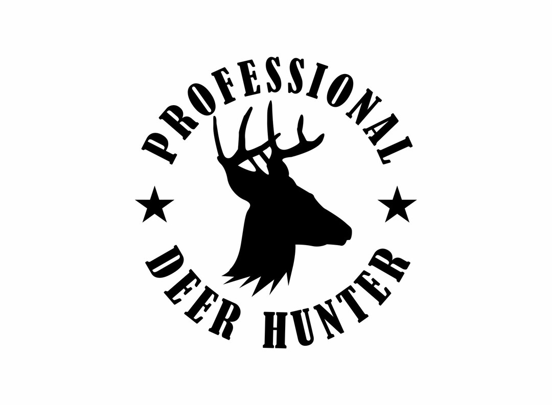 Professional Deer Hunter Deer Svg, Hunting Svg, Deer Hunting Svg, Deer ...
