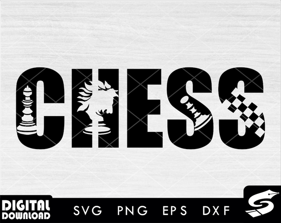 Chess Svg, Sports Svg - Instant Download-digtal Files for Chess Design ...
