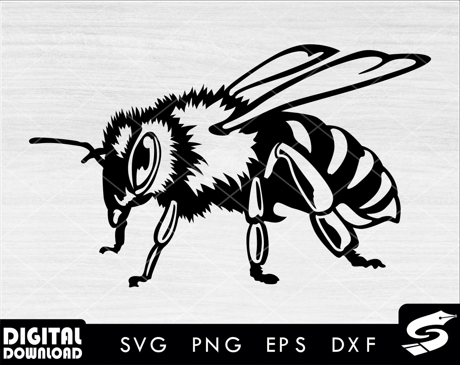 Bee 2 SVG, Queen Svg, Honey Bee Svg, Bee Png, Bee Clipart. for Bee ...