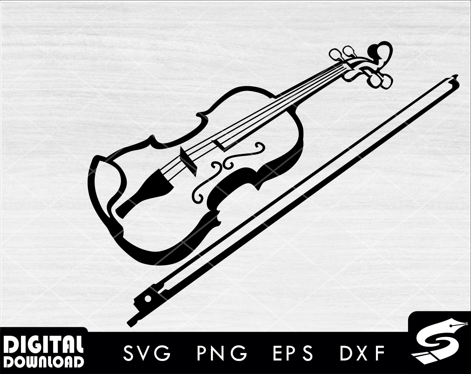 Es una viola 2 svg violín svg violín png música svg violín - Etsy México