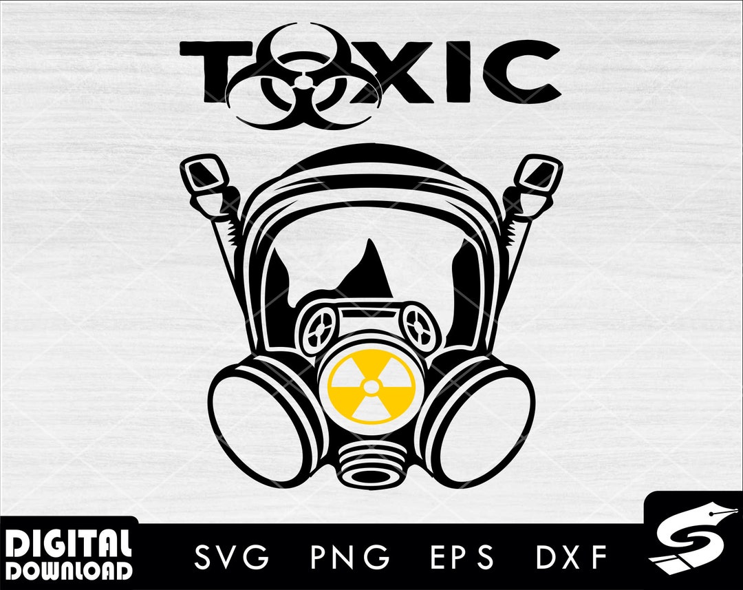 Gas Mask 2 SVG, Gas Mask Png, Gas Mask Clipart, Respirator Mask Svg ...