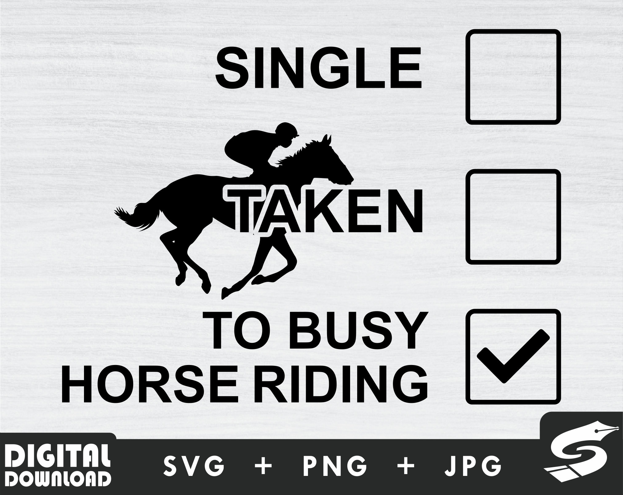 To Busy Horse Riding Svg, Horse Riding Svg, Horse Rider Svg, Horse ...