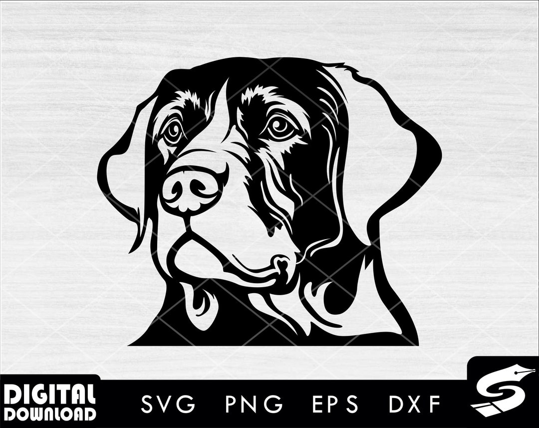 Black Labrador Face Svg, Labrador Dog Svg, Black Labrador Svg, Labrador ...