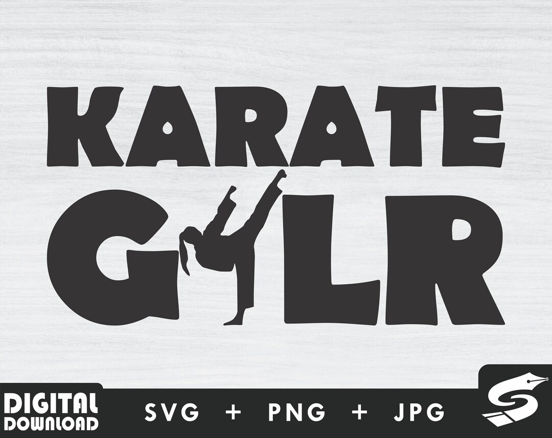 Karate Girl Svg, Karate Svg, Karate Mom Svg, Martial Arts Svg,for ...