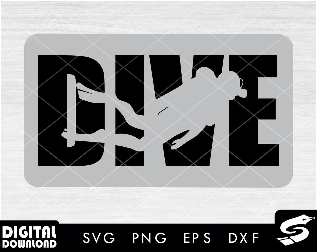 Scuba Diving SVG, Scuba Diver Svg, Diver Svg, Diving Svg, for Scuba ...