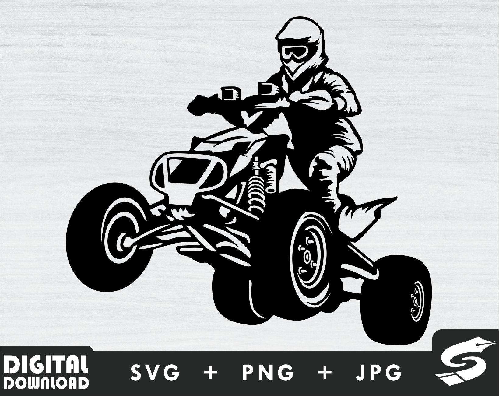 Atv Dirt Riding Svg, Atv Svg, Utv Svg, Quad Bike Svg, Mud Riding Svg ...