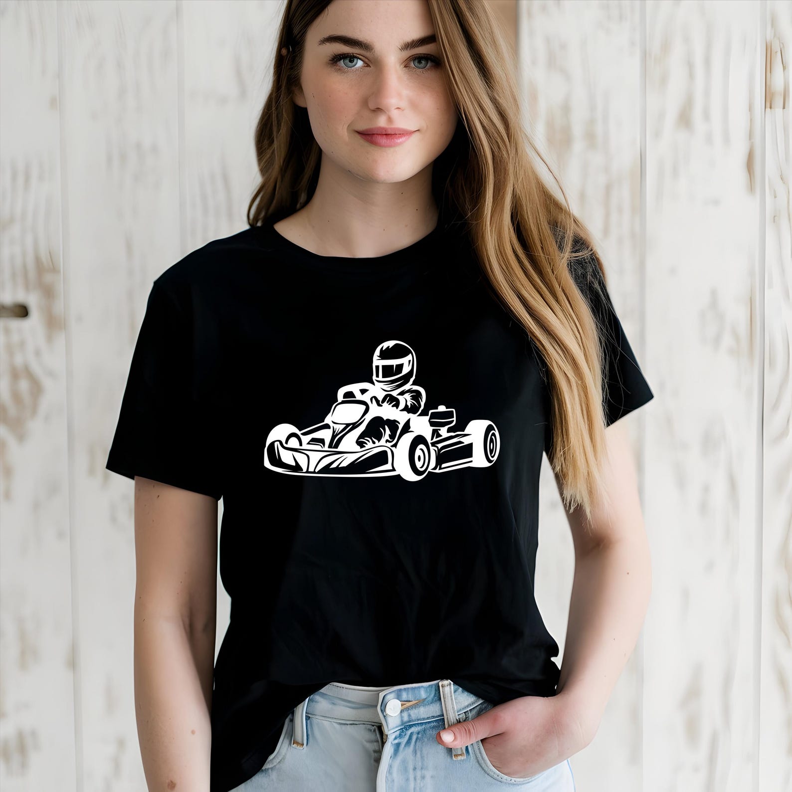 Go Kart 2 Svg, Kart Racing Svg, Go Kart Racer Svg, for Go Kart Lovers ...