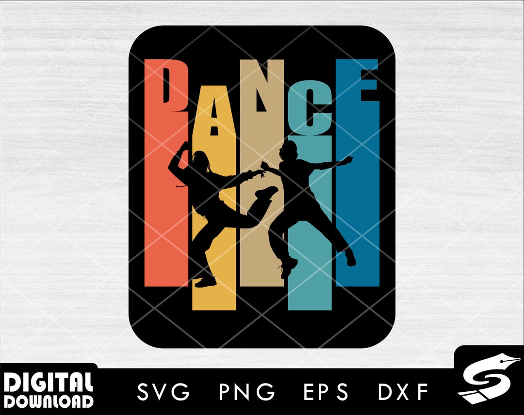 Dance Retro SVG, Dance Svg, Dancer Svg, Dance Mom Svg, Dance Team Svg ...