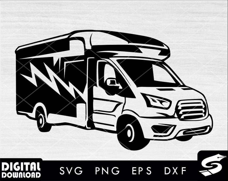 Camper Svg Camper Svg Rv Svg Motorhome Svg Camper Clipart Camper