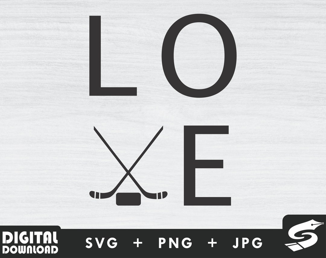 Love Ice Hocky Svg, Hockey Svg, Hockey Life Svg, Hockey Mom Svg,for ...