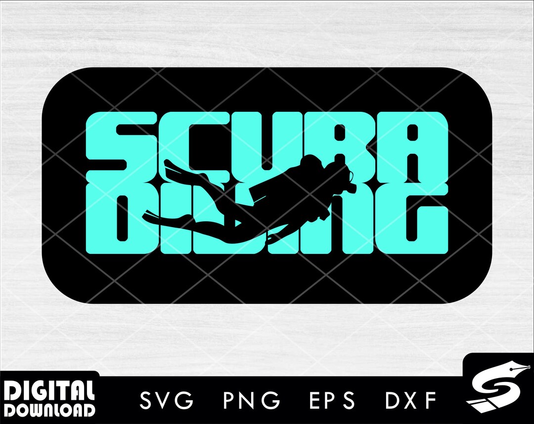 Scuba Diving 2 SVG, Scuba Diver Svg, Diver Svg, Diving Svg, for Scuba ...