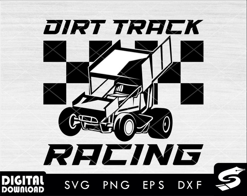 Dirt Racing SVG, Racing Svg, Dirt Track Racing Svg, Drag Racing Svg ...