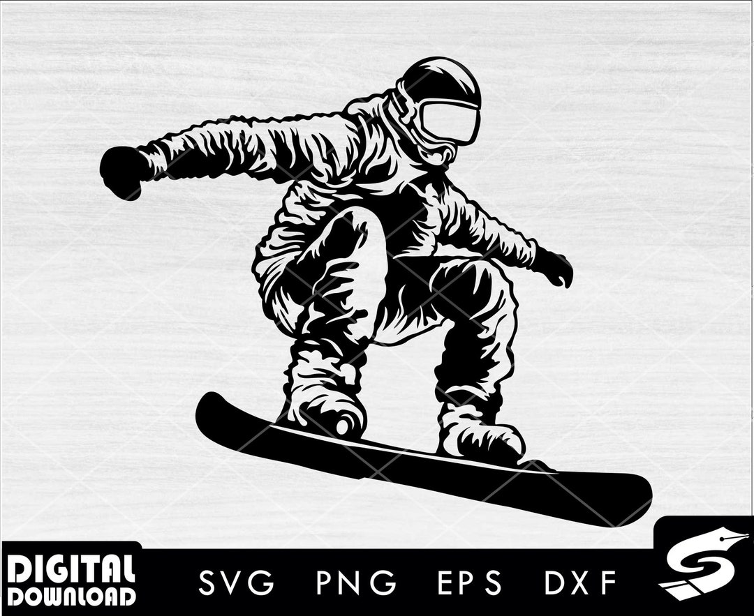 Snow Boarder Svg, Snowboarding Svg, Snowboarder Svg, Winter Svg ...