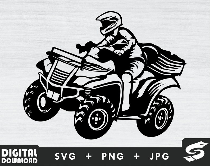 Quad Bike Mud Racing Svg, Atv Svg, Utv Svg, Quad Bike Svg, Mud Riding ...