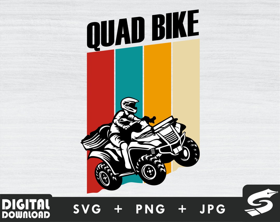Atv Svg, Utv Svg, Quad Bike Svg, Mud Riding Svg, for Dirt Bike and off ...