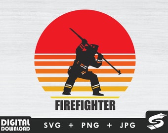 Firefighter SVG First in Last Out - Fire Fighter Svg, Fireman Svg, Fire ...