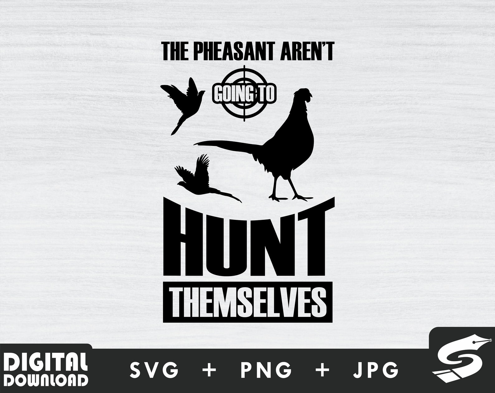 Pheasant Hunt Svg Pheasant Svg Hunting Svg Hunting Season - Etsy