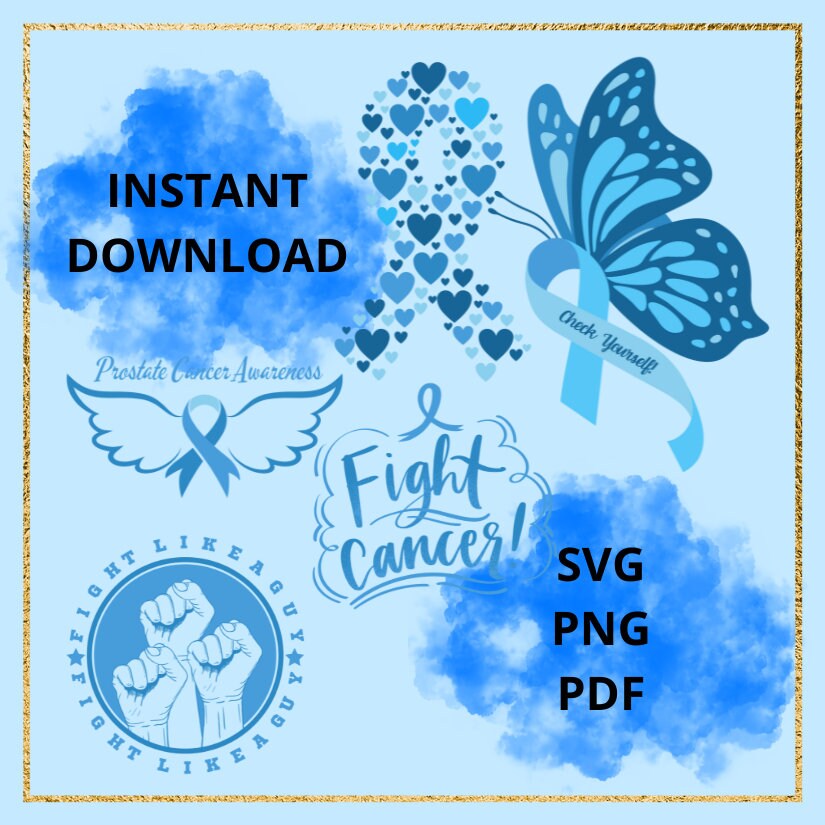 Prostate Cancer Bungle 21 2023 SVG PNG PDF Cancer Awareness Instant ...